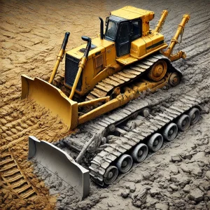 Bulldozer Crawler vs Wheeled: Pilih yang Tepat untuk Proyek Anda