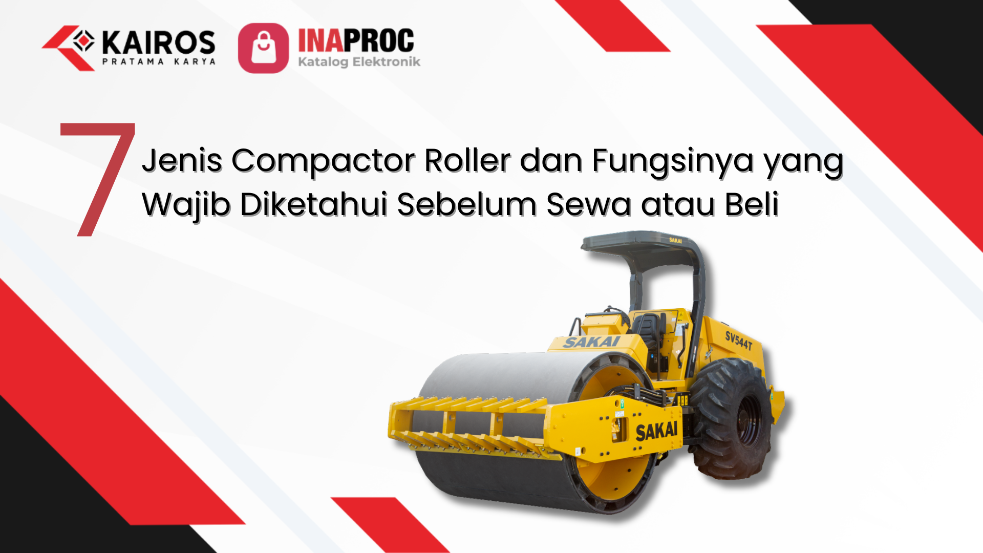 7 Jenis Compactor Roller & Fungsinya untuk Proyek Anda